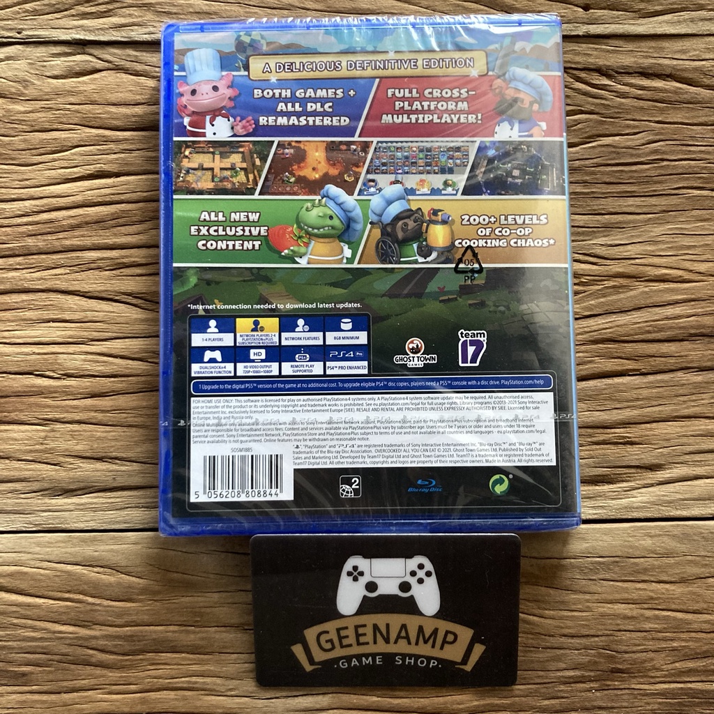 PS4 มือ1 OVERCOOKED ALL YOU CAN EAT (R2EU)(รองรับภาษาไทย) OVERCOOK OVER ...
