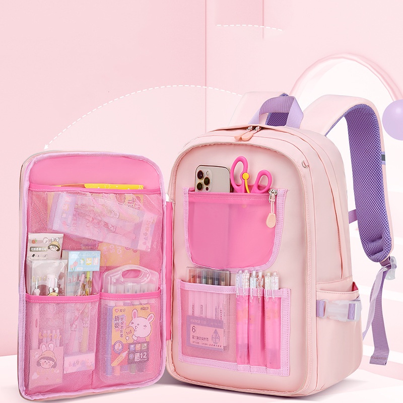 2022 Cute Backpack Waterproof Multi-Pocket School Backpack for Student ...