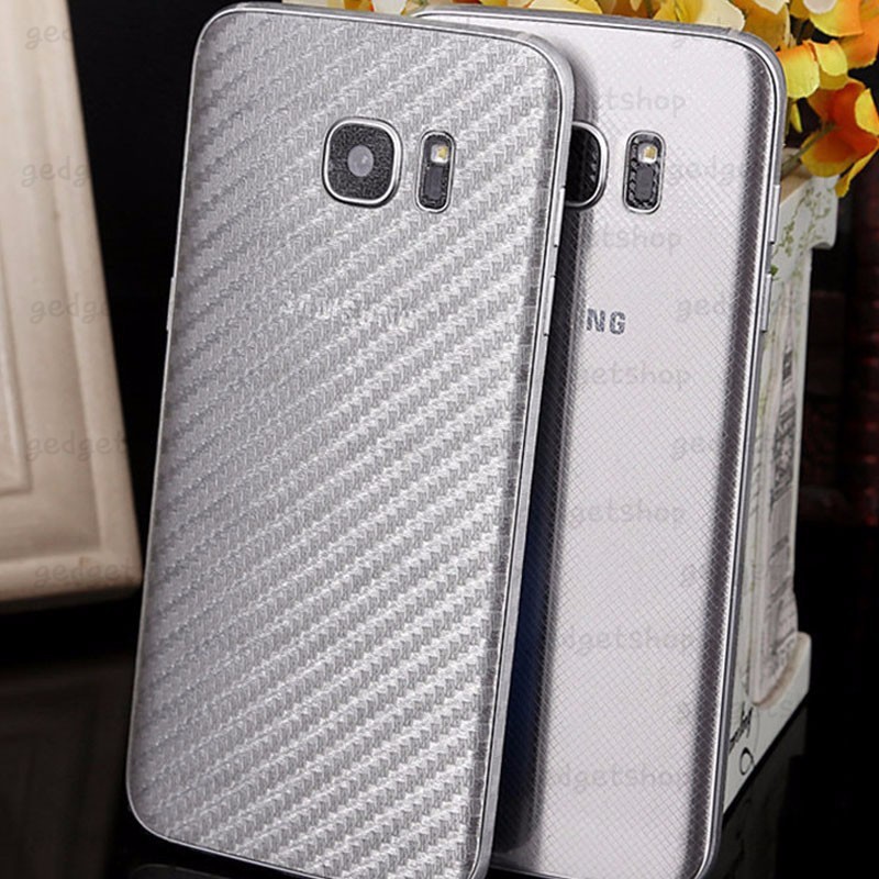 ฟิล์มหลังกันรอย ลายเคฟล่า Samsung Note3/Note4/Note5/Note8/Note9/NoteFE ...