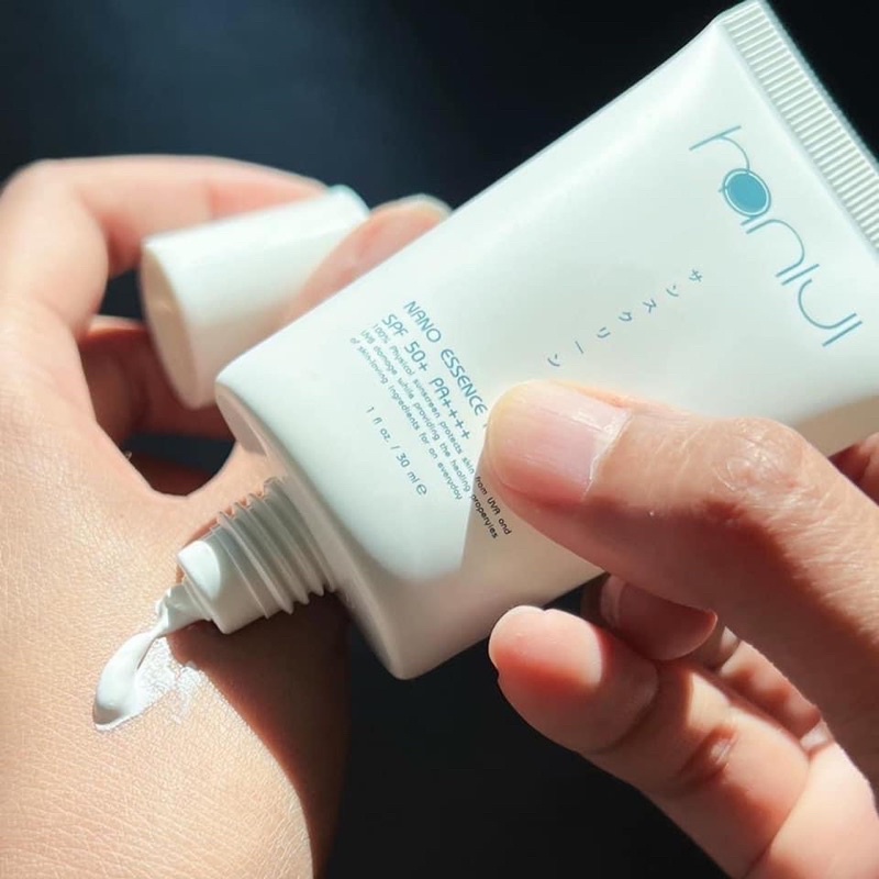 ส่งฟรี กันแดดสูตรคุณหมอ️ Haniji Nano Essence Protection SPF50PA เป็น ...