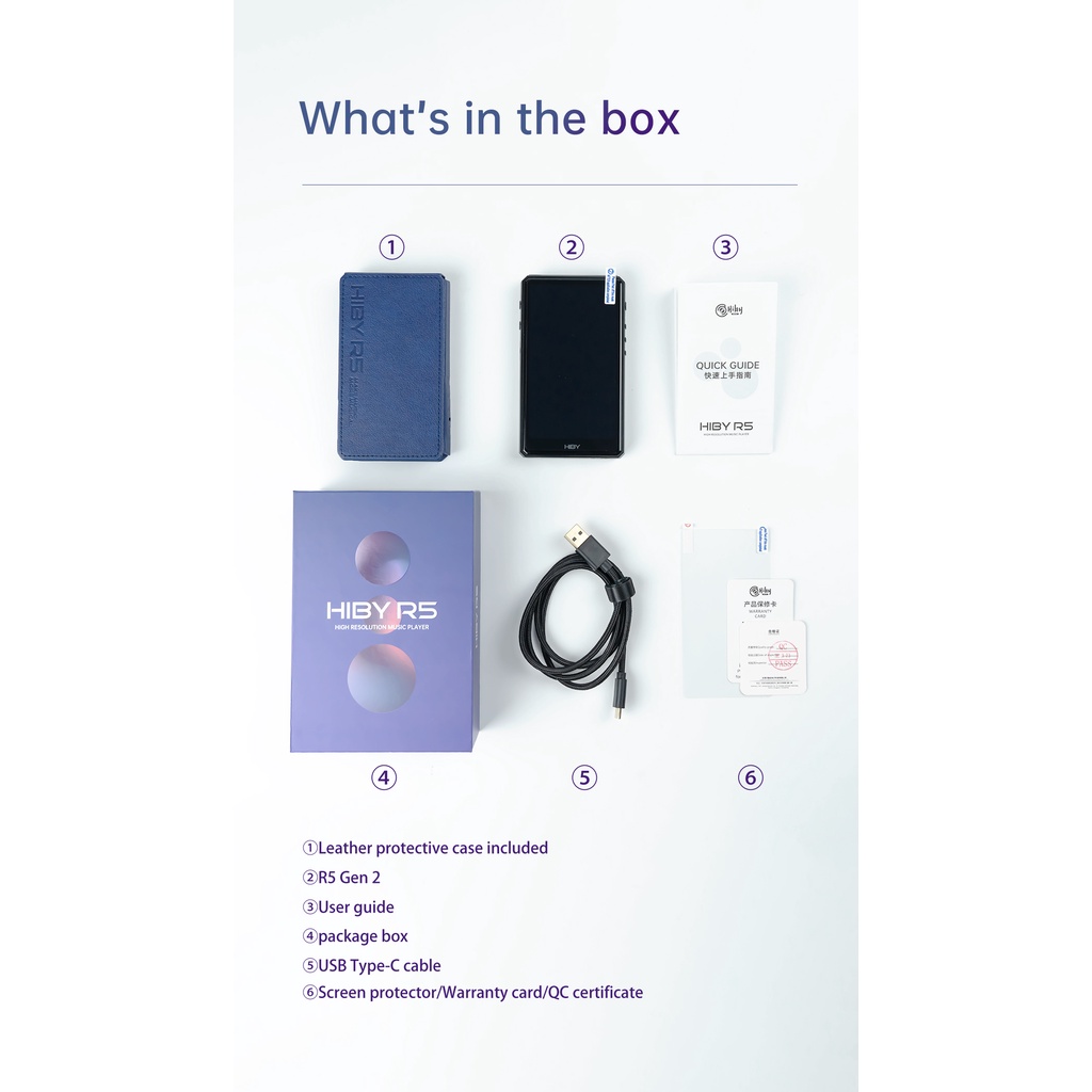 Hiby R5ii (R5 Gen2) รับประกันศูนย์ไทย เครื่องเล่นพกพา Amplifier คลาส A รองรับ MQA - indygadget ...