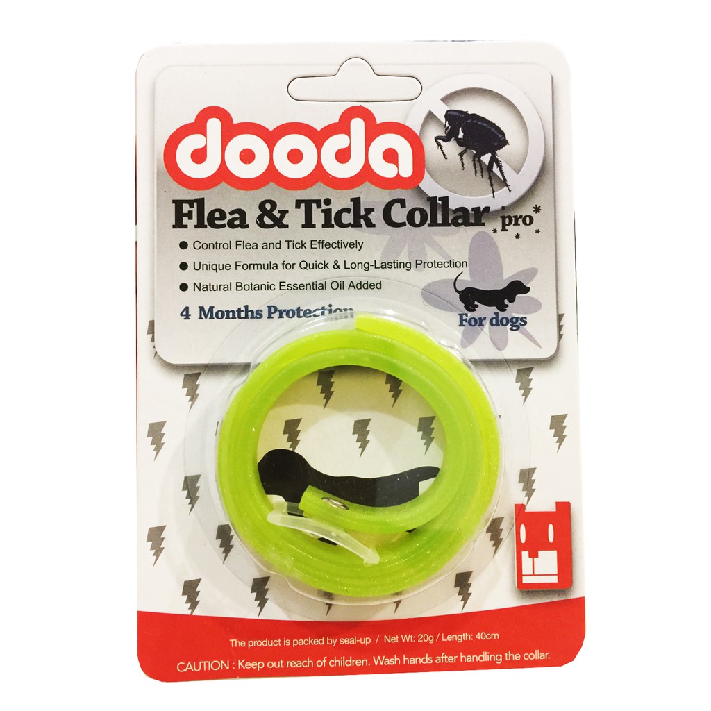 Dooda Flea Tick Collar Pro ปลอกคอ ป้องกันเห็บหมัด ยุง และแมลง สำหรับ ...
