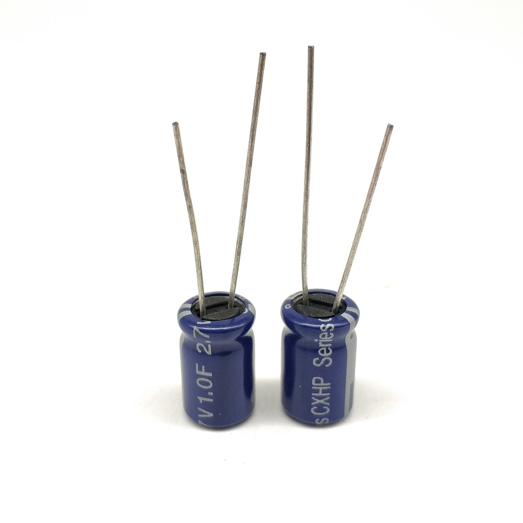 Original CDA Farad Capacitor 2.7V1.0F Super Capacitor 2.7v1f 8*13 ...
