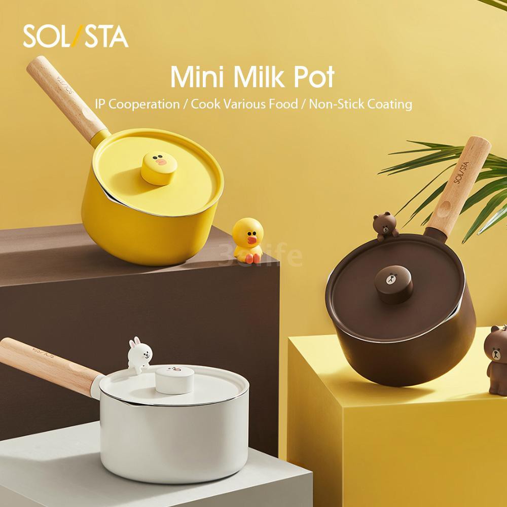 Xiaomi Youpin Creative Mini Milk Pot Colorful Non-stick Stockpot Useful ...