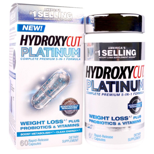 Hydroxycut Hydroxycut Platinum 60 Rapid-Release Capsules ...