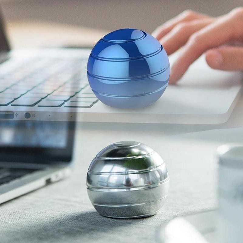 【ผลิตภัณฑ์ใหม่】NEW Desktop Decompression Rotating Spherical Gyroscope ...