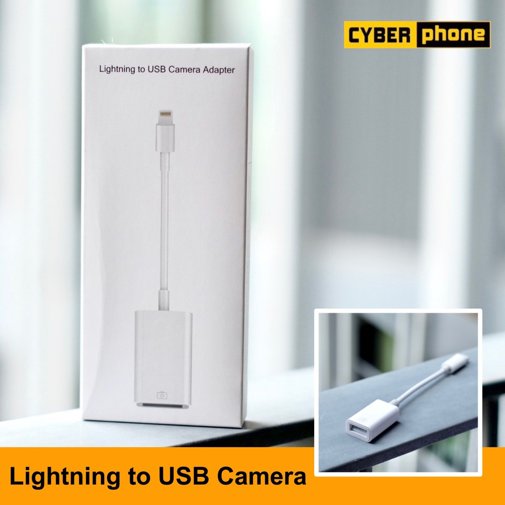 ขายดี Lightning USB-C to USB Camera Adapter OTG โหลดไฟล์ต่างๆได้ ...