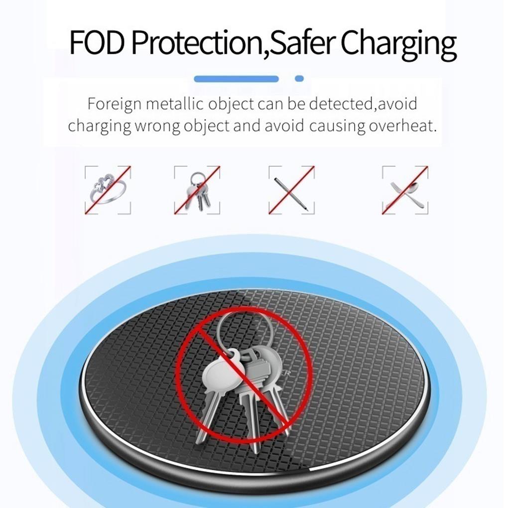 แผ่นชาร์จโทรศัพท์ไร้สาย 10W พร้อมไฟแสดงสถานะ LED ELEN - elenxs.th ...