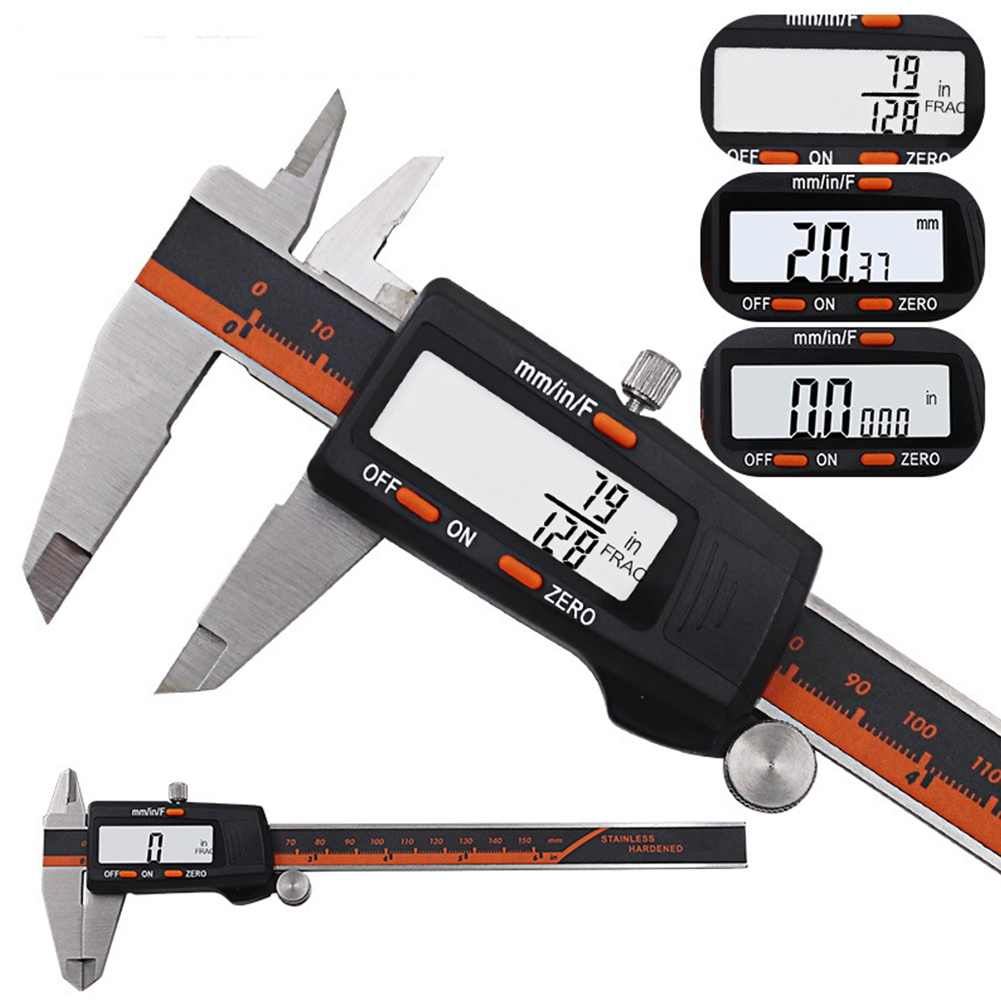 150mm Accurate Digital Display Measuring Tool Metalworking Stainless ...