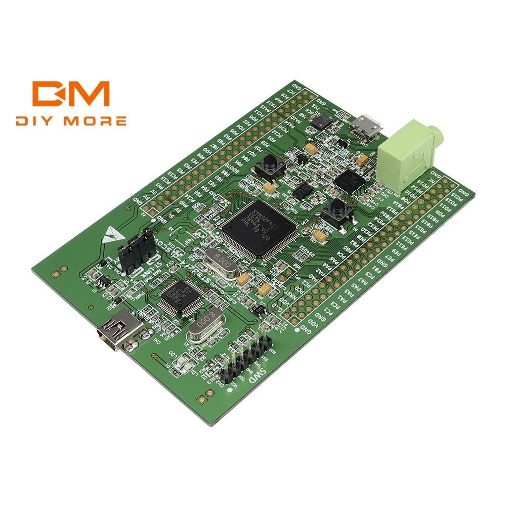 DIYMORE STM32F4 Discovery STM32F407 Cortex-m4 บอร์ดพัฒนา ST-link V2 ...