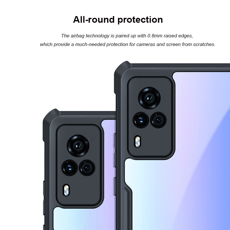 Shockproof Clear Case VIVO Y31 2021 Y51 2020 Y51S Y51A Y20 Y20S Y20G ...