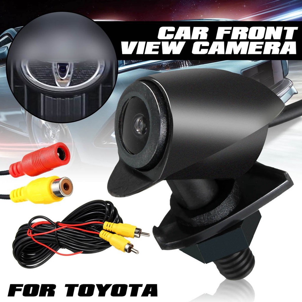 170 Wide Degree Logo Embedded For Toyota Night Vision CCD Car Front ...