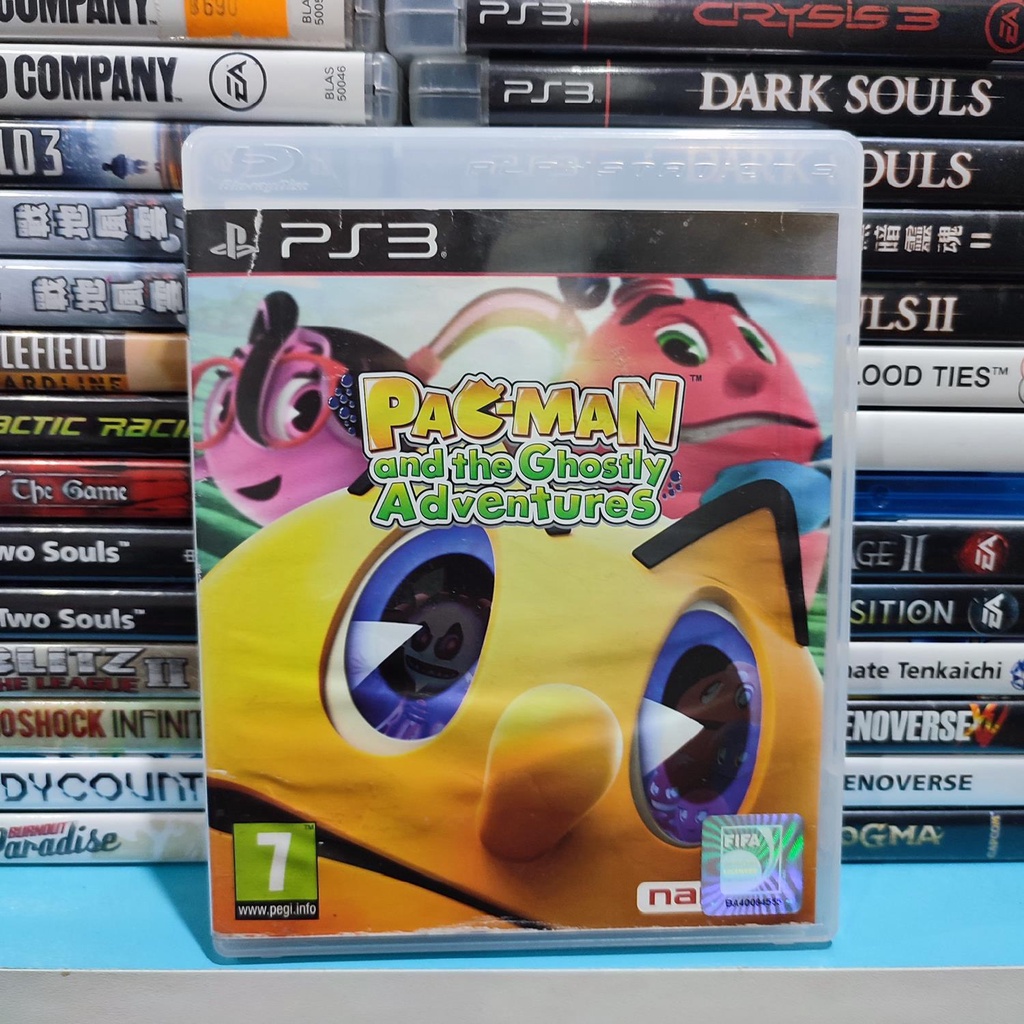 ภาษาอังกฤษ ps3 Pac-Man Pacman Pac Man and the Ghostly Adventures ps3 ...
