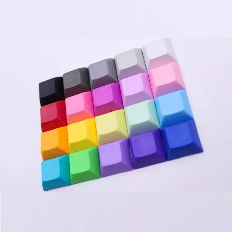 พร้อมส่ง ของแท้ คีย์แคปใส คีย์แคปสี PBT DSA XDA profile blank keycap ...