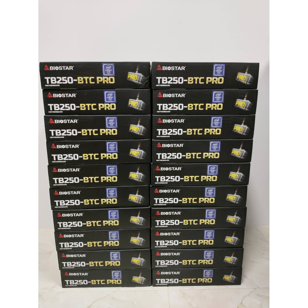 เมนบอร์ด BIOSTAR TB360-BTC PRO 2.0 เสียบได้ 12 GPU ของใหม่ประกัน 1 ปี เมนบอร์ดไม่รวม CPU ค่ะ ...