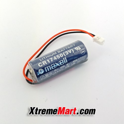 แบตเตอรี่ Maxell CR17450 AA 3V 2600mAh (ขั้วสีขาว) Lithium Battery ...