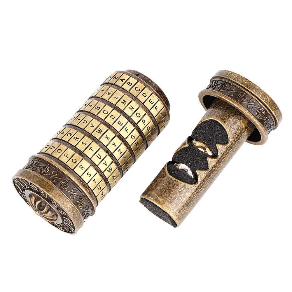 Password Letter Code Lock Ring Holder Romantic Gift - allinit.th - ThaiPick