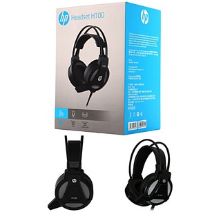 HP หูฟัง รุ่น H220/H220GS/H120/H100 Gaming Headset (Black) | Shopee ...