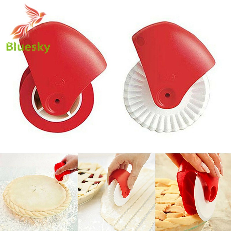 Pastry Wheel Decorator Cutter for Pie Crust Pasta Puff Pastry Fondant ...