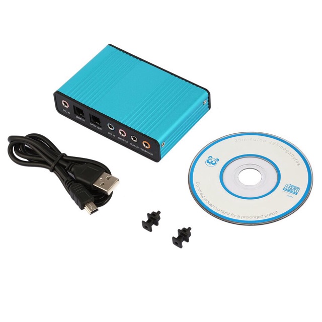USB SOUND External Optical Audio 6 Channel 5.1 Sound Card Adapter For ...