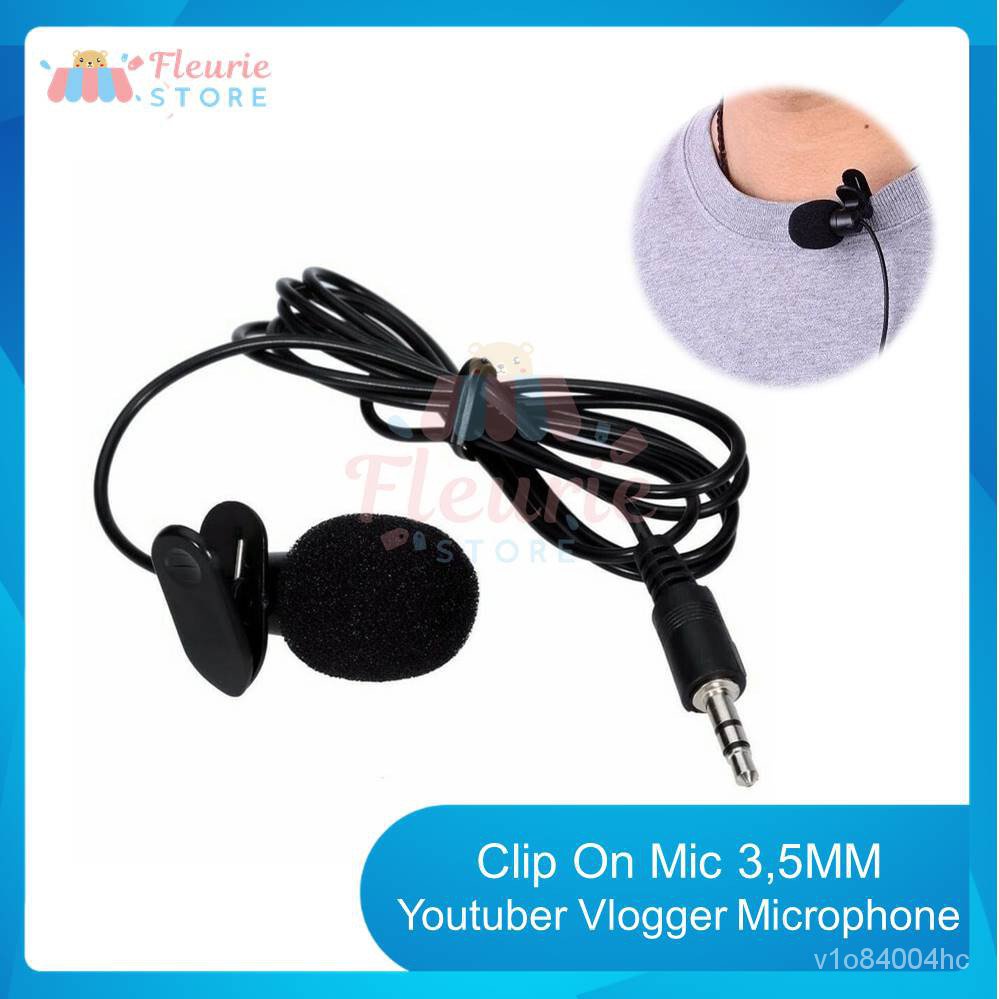 Clip On 3.5mm Mic - Youtuber Microphone Smartphonedfsd2021 3EyL - v1o84004hc - ThaiPick