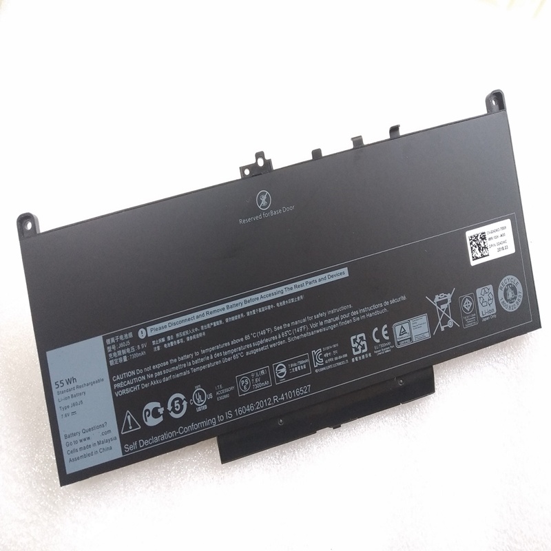 New J60J5 for Dell Latitude E7270 E7470 R1V85 MC34Y 0MC34Y 1W2Y2 WYWJ2 ...