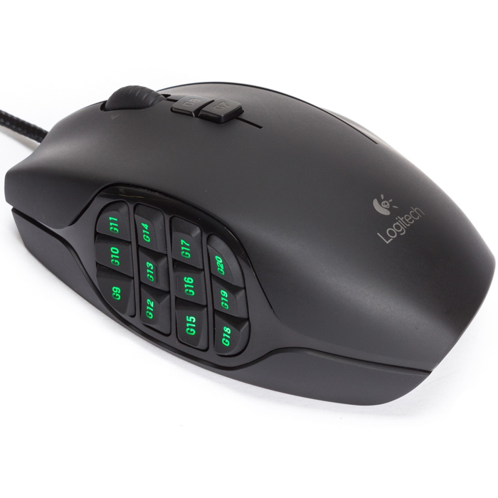 เมาส์มาโครLogitech G600 MMO สำนักงานMOBAเมาส์สำหรับเล่นเกม ปุ่มแมโครการ ...