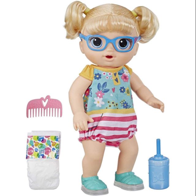 Baby Alive Step N Giggle Baby Blonde Hair Doll with Light-Up Shoes ...