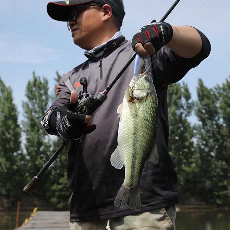 newKingdom KING PRO Fishing Rod 2 Section Spinning and Casting Fishing ...