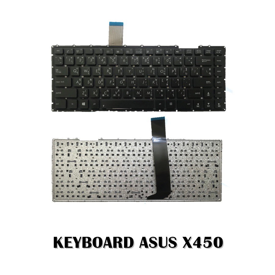 KEYBOARD ASUS X450 X401 X401A X401U X450 K450L X452C / คีย์บอร์ดโน๊ต ...