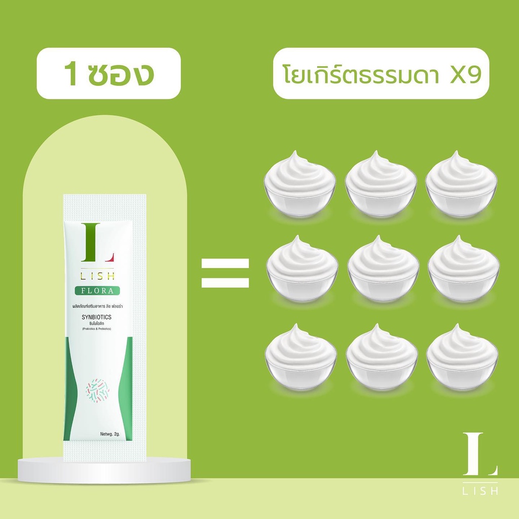 โค้ด HWP5S2H ลด 100.- ร้านOfficial LISH FLORA 6 กล่อง ผลิตภัณฑ์ ...
