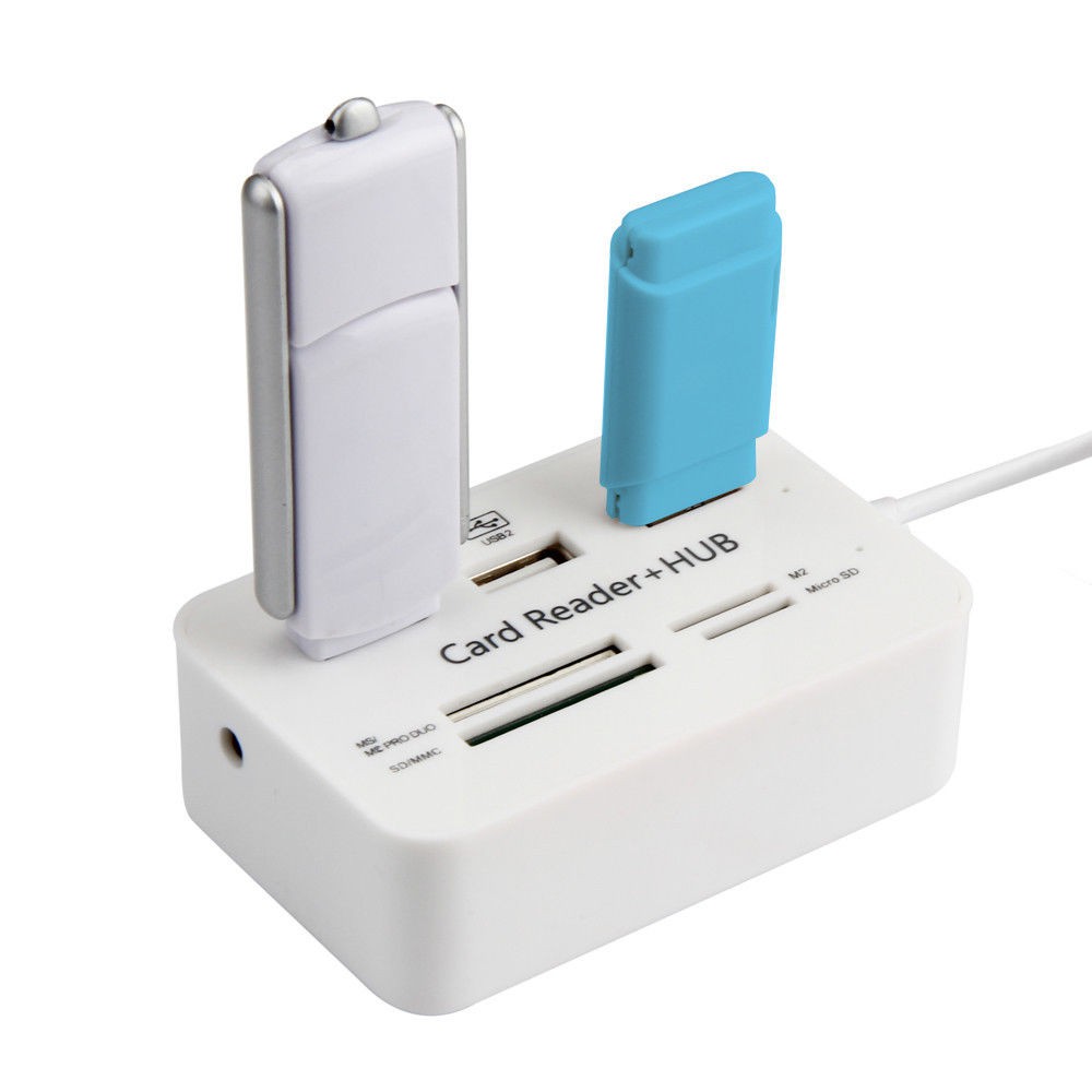 Micro Usb Hub Combo 2 0 3 Ports Card Reader High Speed Multi Usb