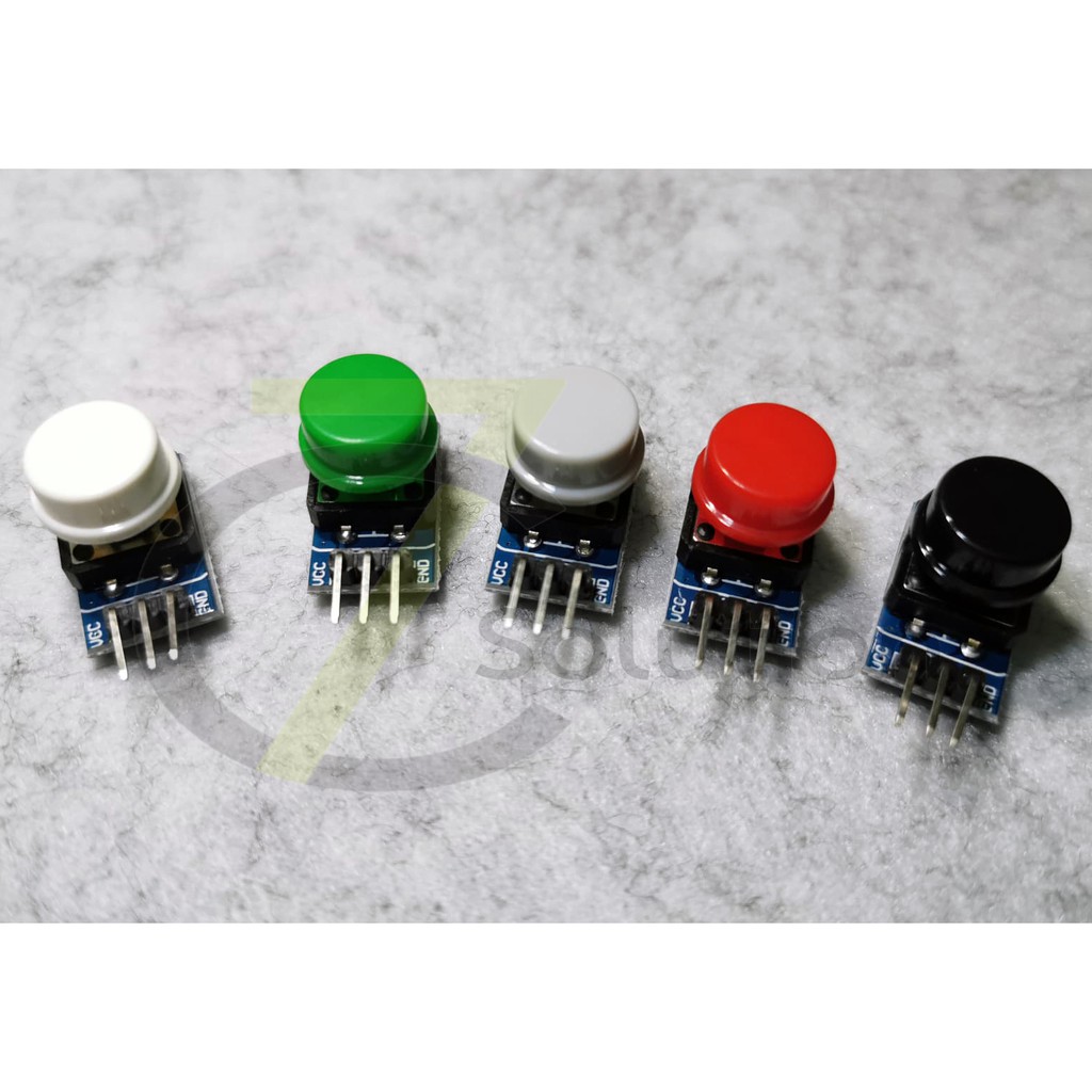 Button Switch Module สวิตช์ปุ่มกดติดปล่อยดับ ปุ่ม 11mm - intech88 ...