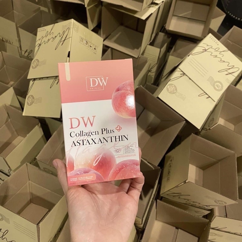 พร้อมส่งDw collagen plus คอลลาเจนพีช คอลพีช ลดสิวผิวขาว ของแท้พร้อมส่ง - oumm.skincare - ThaiPick