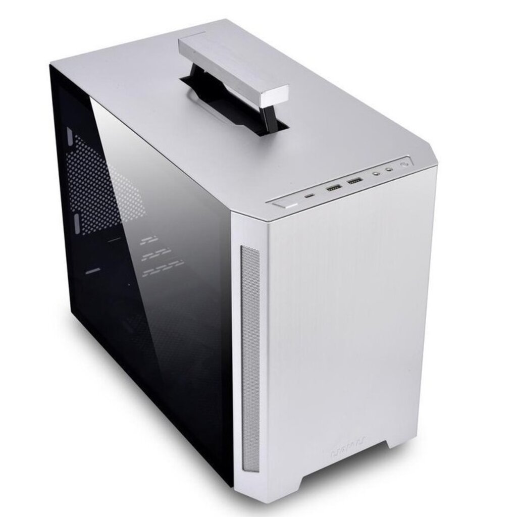 LIAN LI TU150 Aluminium ITX case BlackSilver - kimitonline - ThaiPick