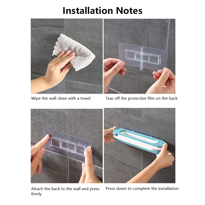 ชั้นวางผ้าขนหนู แบบแขวนผนัง อเนกประสงค์ พับได้ สําหรับห้องน้ํา OUYOU ...