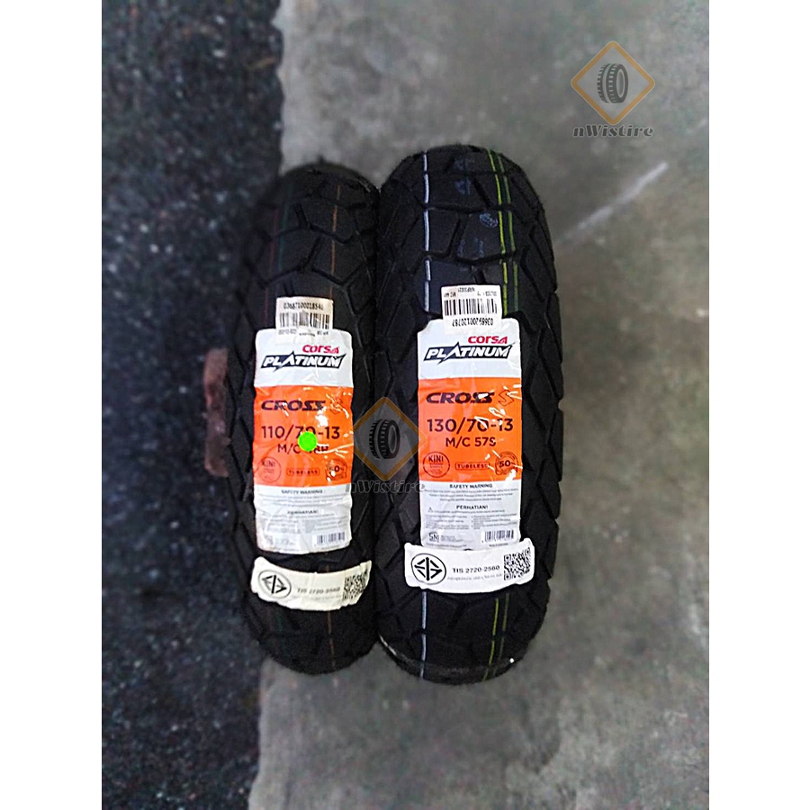 Yamaha Nmax | ยางมอเตอร์ไซค์ยี่ห้อ Corsa Platinum Cross-s ขนาด 110/30 ...