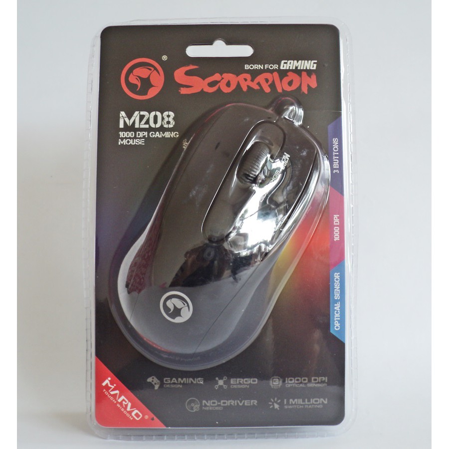 เมาส์กมมิ่ง Marvo M208 - sp99computer - ThaiPick