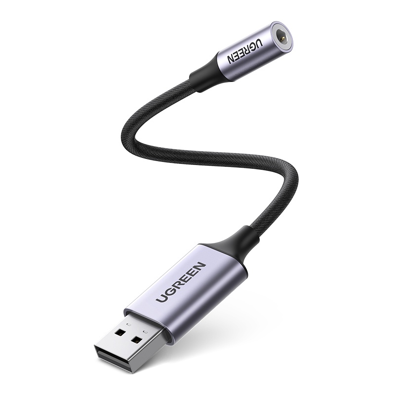 UGREEN การ์ดเสียง Usb To Audio Interface 3.5 มม. สําหรับเครื่อง ...