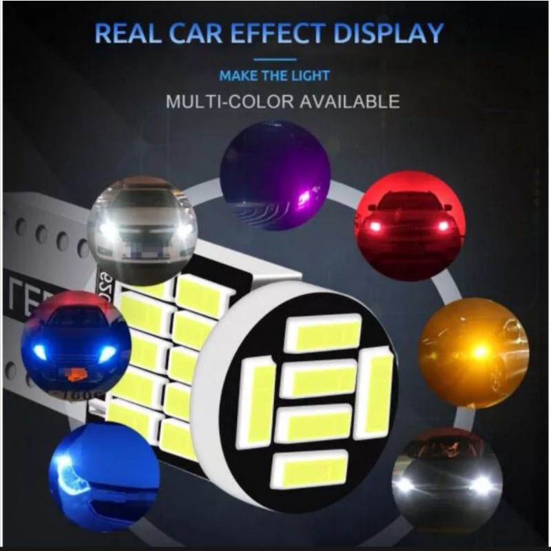 หลอดไฟหรี่ T10 LED 26 ชิฟ 1ชิ้น - tontharapong - ThaiPick