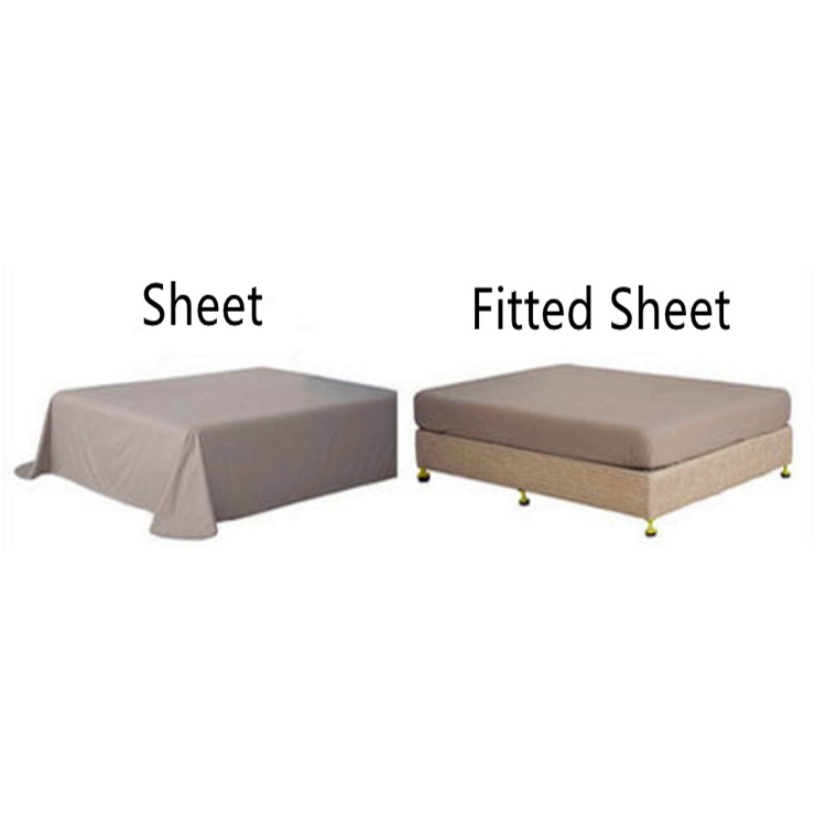 (New On Product)1pcs 100%Polyester Printed Fitted Sheet Mattress Cover ...