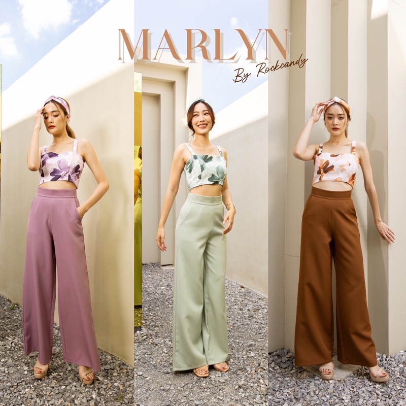 Rockcandy Marlyn เสื้อพิมพ์ลายดอกไม่ซ้ำเเน่นอน รุ่นนี้มาน้อยนะคะต้องรีบใส่ตระกล้าเเล้ว ...