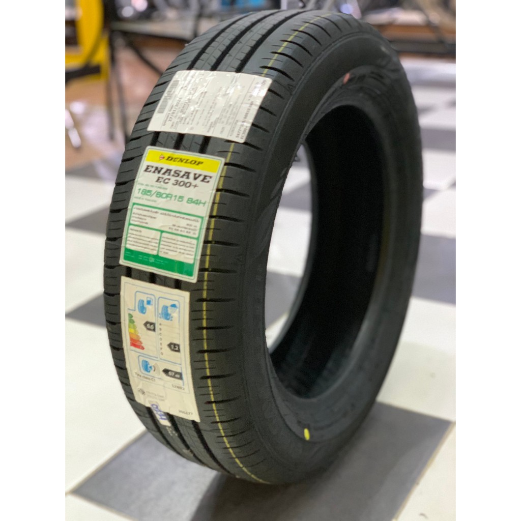 DUNLOP ENASAVE EC300+ 185/60R15 ยางใหม่ปี2021 จัดส่งฟรี - mlautomax - ThaiPick