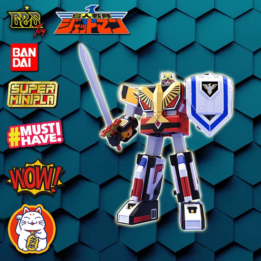 Super Mini Pla : Super Sentai Jetman - Jet Ikaros ครบชุด 5 ตัว | Shopee Thailand