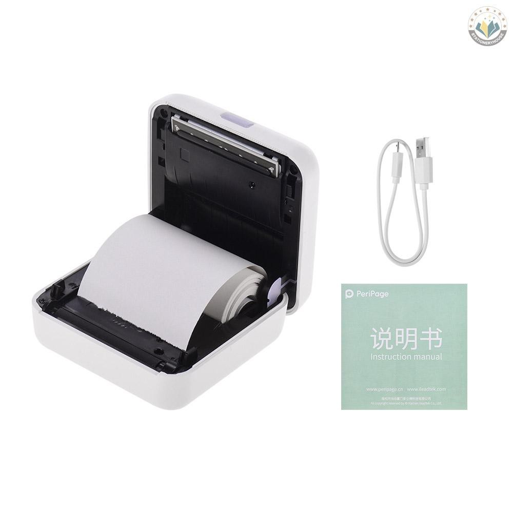 PeriPage A6 Mini Thermal Label Paper Pocket Wireless Bluetooth Printer&-&* - c91lmusgkk - ThaiPick