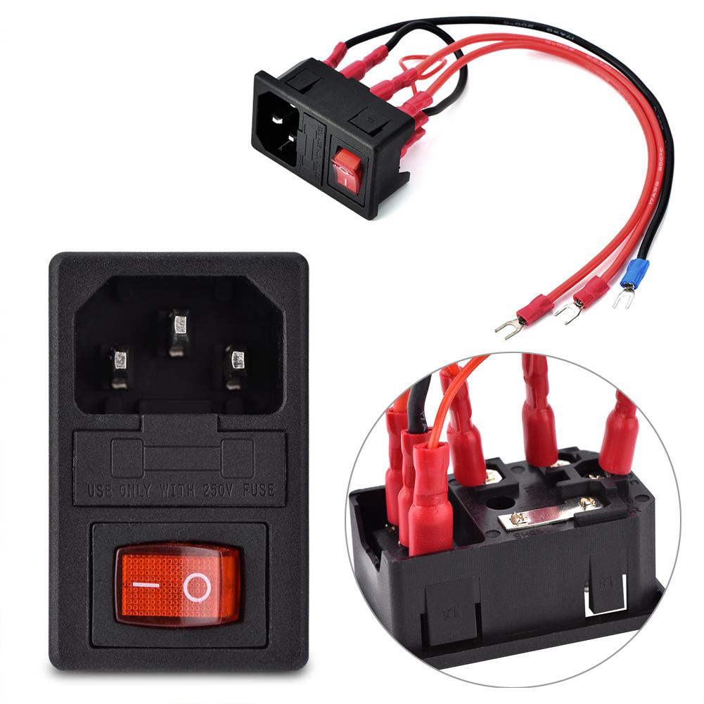 โมดูล U-type Plug 15A 220 V 110 V สำหรับเครื่องพิมพ์ 3 D Printer ...