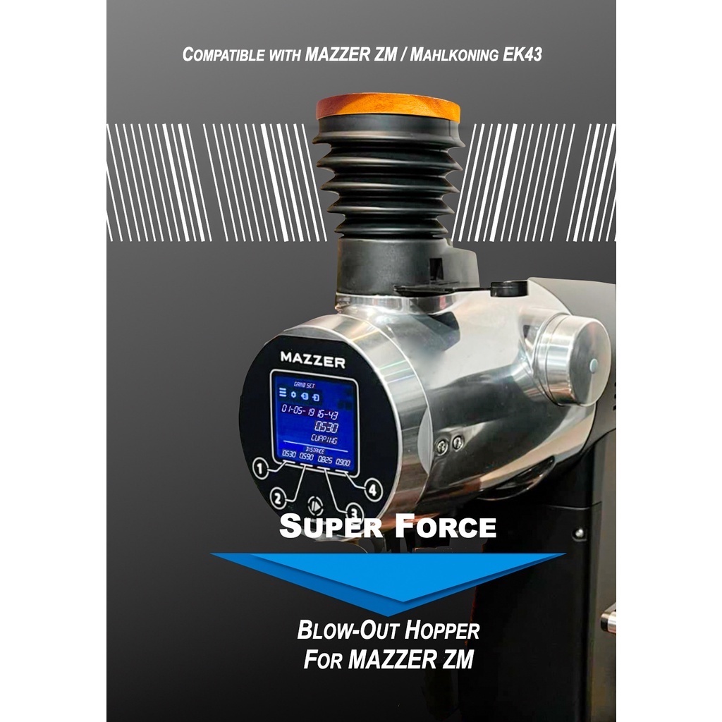 ปั้มยางไล่ผงกาแฟ ผลิตมาสำหรับเป็นยางตบผงกาแฟ สำหรับเครื่องบด Mazzer ZM ...