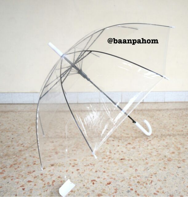 ร่มใส กันฝน ขนาด 21 นิ้ว - baanpahom - ThaiPick