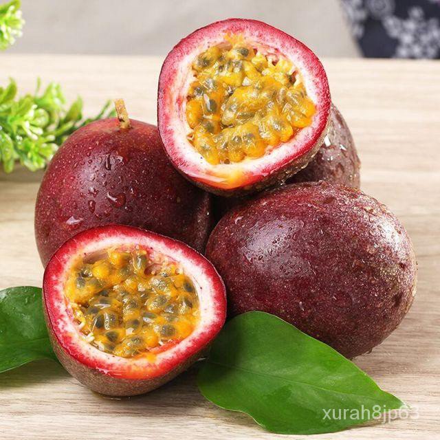 30Pcs Passion Fruit Seeds Plant Passiflora Climbing Perennial Biji ...