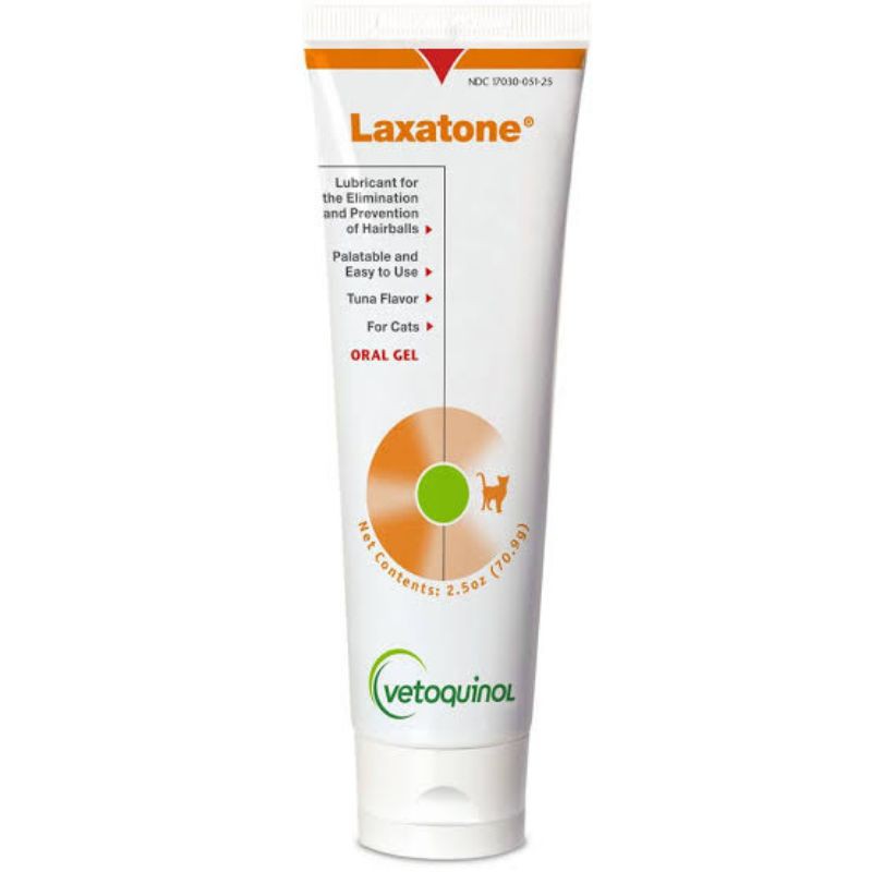 Laxatone บรรจุ120.5g หมดอายุ04/23 เจลรสทูน่า กำจัดก้อนขน ลดปัญหาท้องผูก ...